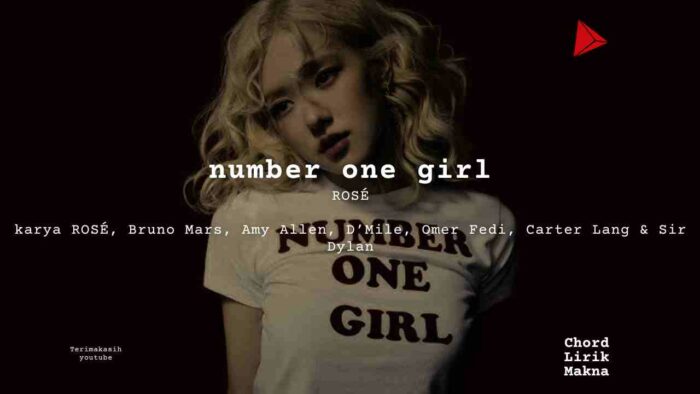 Chord number one girl · ROSÉ - musikIN